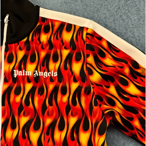 Palm Angels | Jackets & Coats | Palm Angels Flameprint Tracksuit Limited Edition | Poshmark